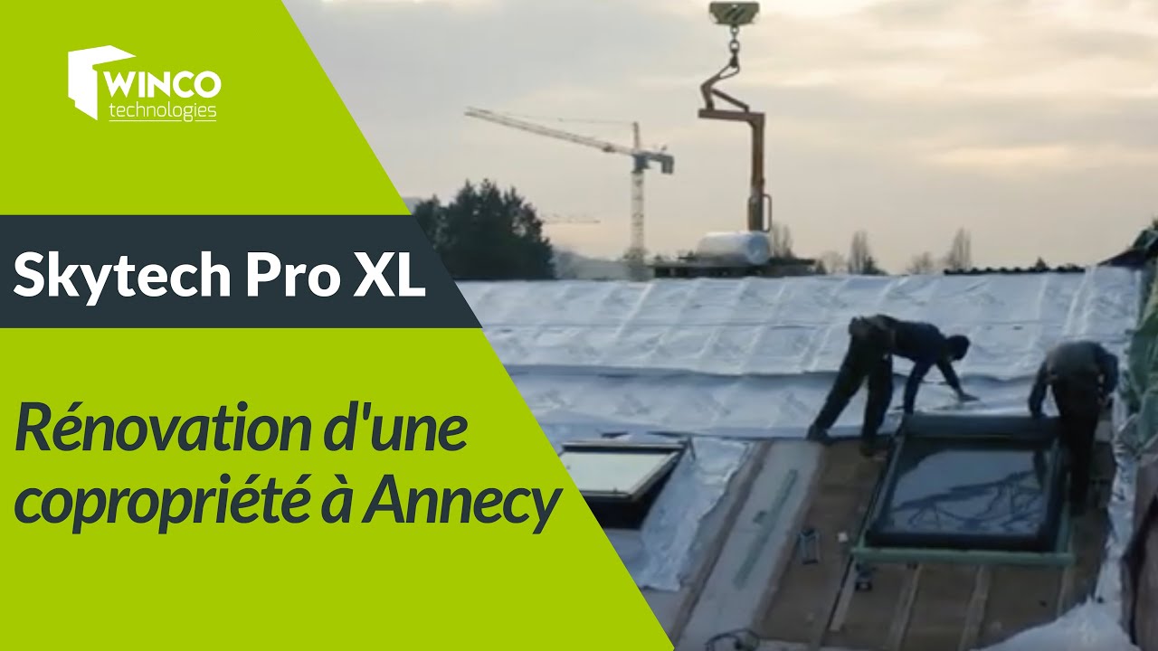 SKYTECH PRO XL : Solution toiture HPV, isolante et non-combustible | Winco Technologies